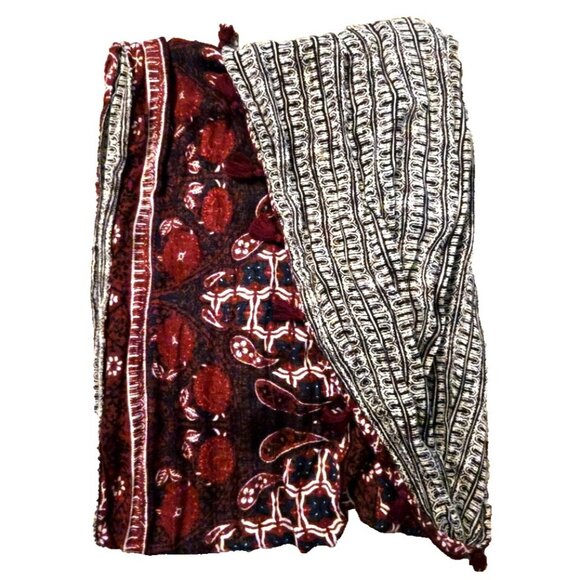 Stella & Dot | Accessories | Stella Dot Infinity Scarf Burgundy And ...